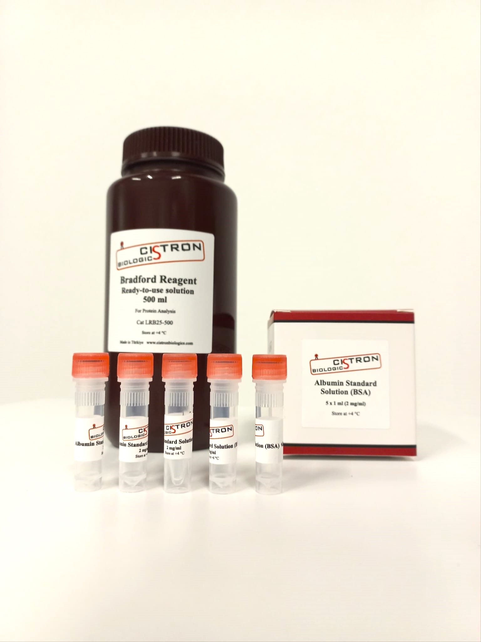 Bradford Protein Assay Kit with BSA Standard Solution (500 tests ...