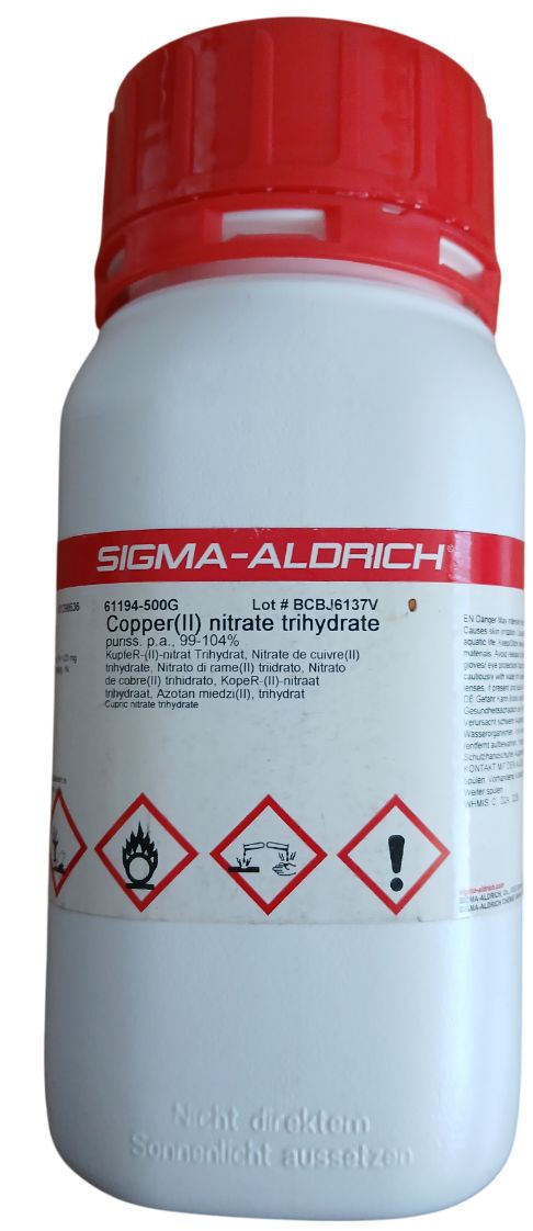 Copper(II) nitrate trihydrate 61194-500G - labmarket.com.tr