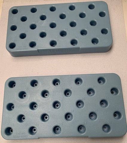 Masaüstü Cryotüp Soğutucu Rack, 5x5 Hazne - labmarket.com.tr