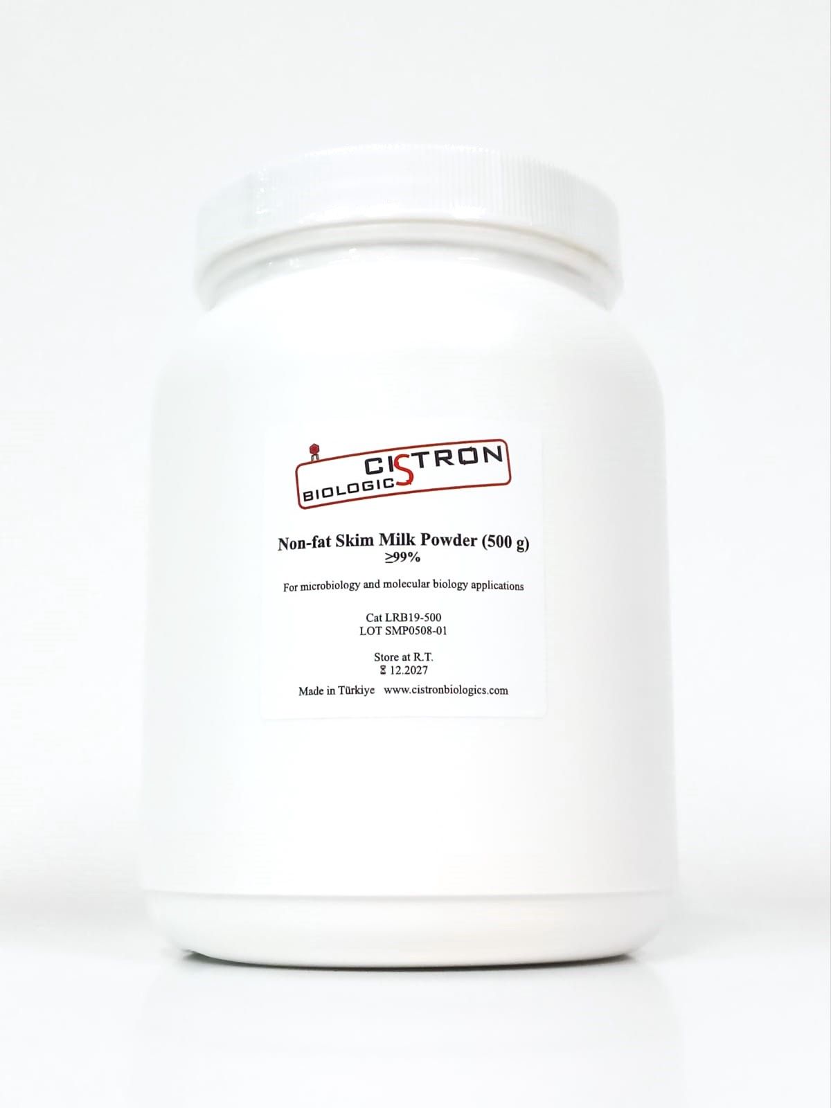 Non-fat skim milk powder molecular grade (yağsız süt tozu) 500 g ≥99% ...