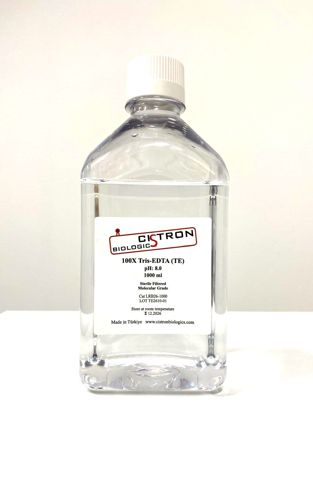 TE 100X (Tris-EDTA) Molecular Grade 1000 ml - labmarket.com.tr