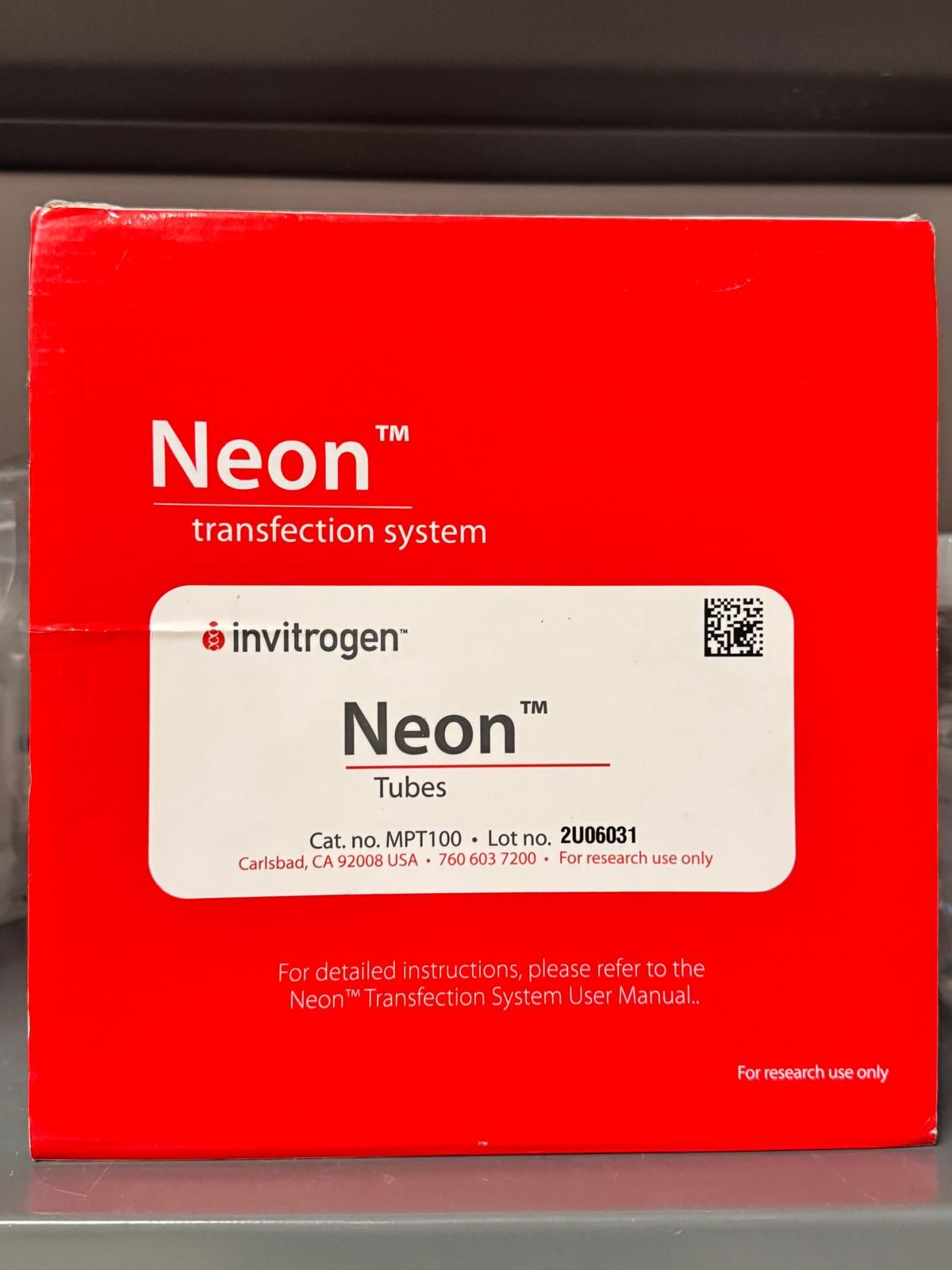 Neon™ Transfection Tubes - labmarket.com.tr