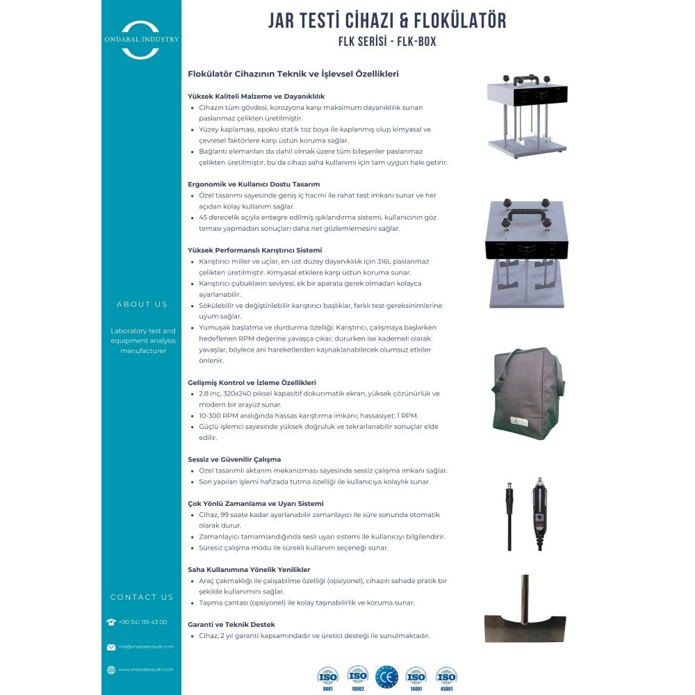 Flokülatör-FLK-BOX - labmarket.com.tr