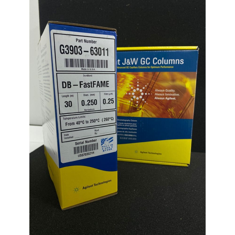 GC Column J&W DB-FastFAME 30 m 025 mm 025 µm Agilent Technologies - labmarket.com.tr