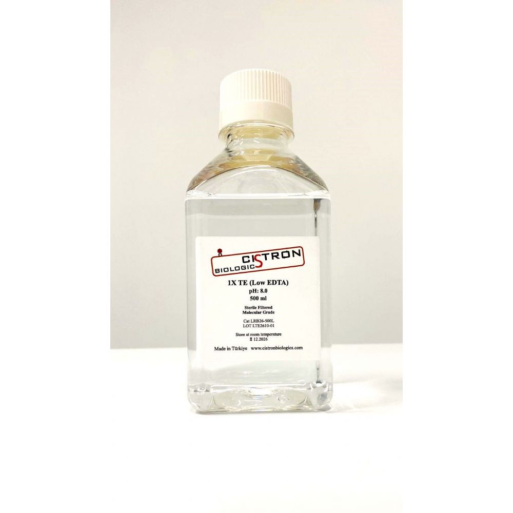 TE (Low EDTA) 1X (500 ml) pH : 80 - labmarket.com.tr