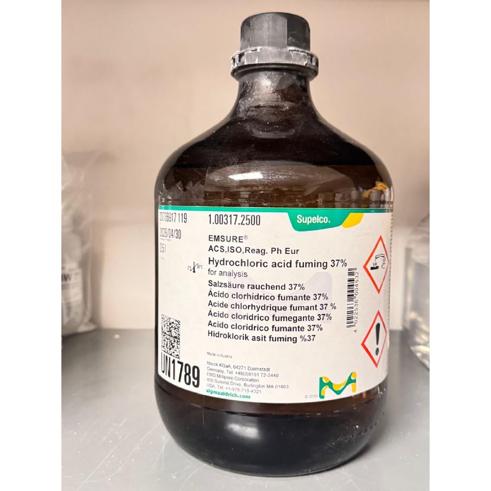 Hydrochloric acid fuming 37% - labmarket.com.tr