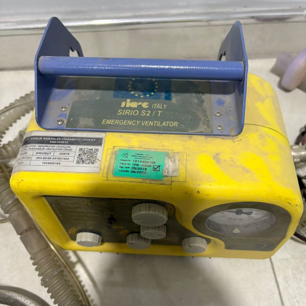 Siare Sirio S2/T MRI Ventilatör - labmarket.com.tr